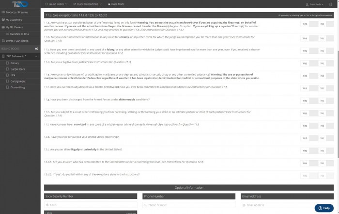 FFL Boss | Voted #1 FFL Software Bound Book and 4473