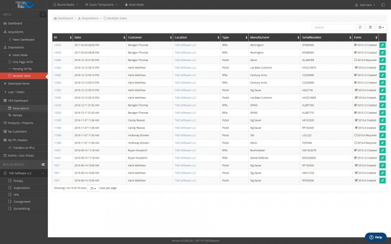 FFL Boss | Voted #1 FFL Software Bound Book and 4473